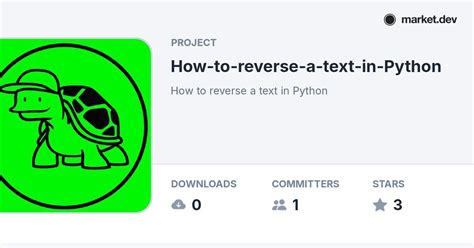 How To Reverse A Text In Python Ecosystem Directory Marketdev