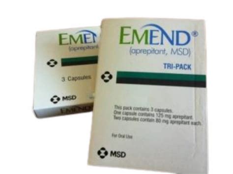Emend 125 80mg Capsule For Hospital At Best Price In New Delhi Id