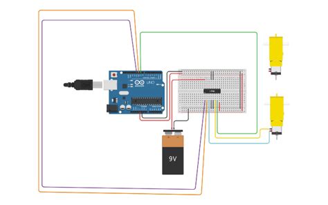 Circuit Design Spr 24 Block Code Robotics 1 Motor Speed Tinkercad