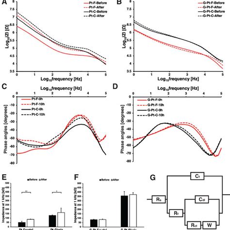 Electrochemical Impedance Spectroscopy A Impedance Responses Of The Download Scientific