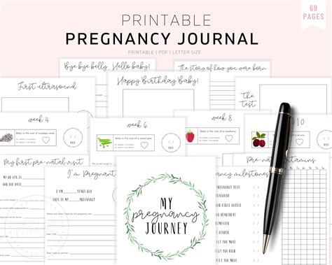 The Ultimate Pregnancy Journal Printable Pregnancy Journal