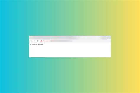Ways To Fix No Healthy Upstream Error On VMware VCenter