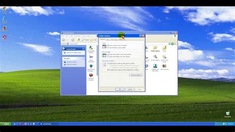 Show Hidden Files And Folders In Windows Xp Youtube