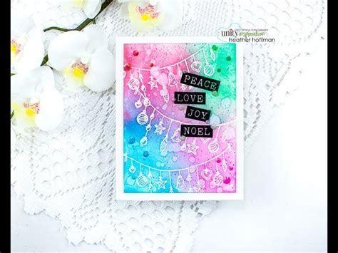 Unity Quick Tip Ink Blended And Colored Winter Scene