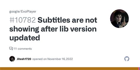 Subtitles Are Not Showing After Lib Version Updated Issue Google ExoPlayer GitHub