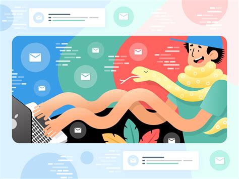 Sending Emails In Python By Kate Musaieva For Railsware On Dribbble