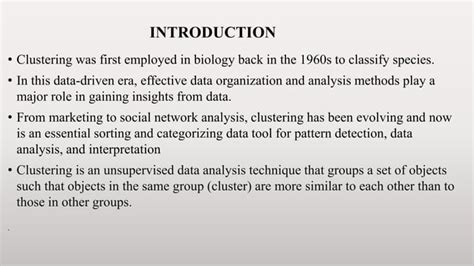 Clustering Grouping All Data For Insights Ppt