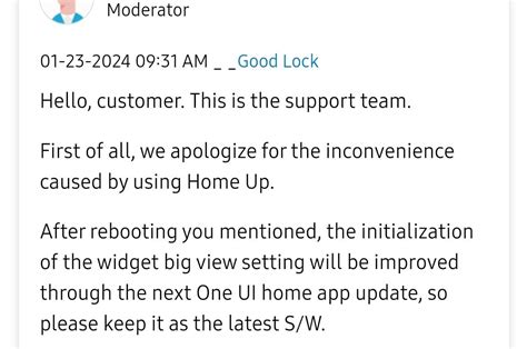 Samsung Will Fix Home Up Widget Issue In Next One Ui Home Update