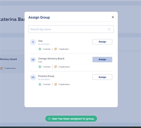 Assigning Users To Groups Cymmetri