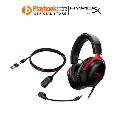 Hyperx Cloud Iii Multiplatform Compatible Noise Cancelling Wired Over Ear Gaming Headset