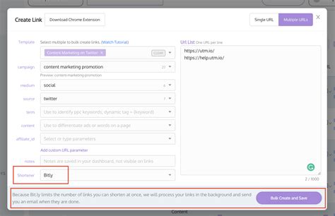 How To Build And Shorten URLs With Bit Ly Support UTM Io Knowledge Base