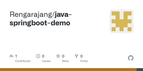 Github Rengarajangjava Springboot Demo