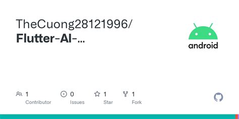 GitHub TheCuong Flutter AI Machine Learning