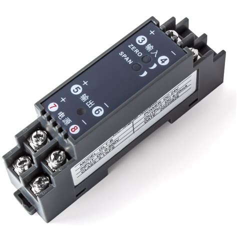 Dc Voltage Signal Isolator 2000~2000a Input 24v Power Signal Transmitter Signal Isolator And