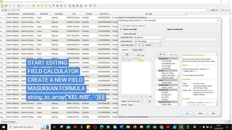 split string di qgis youtube