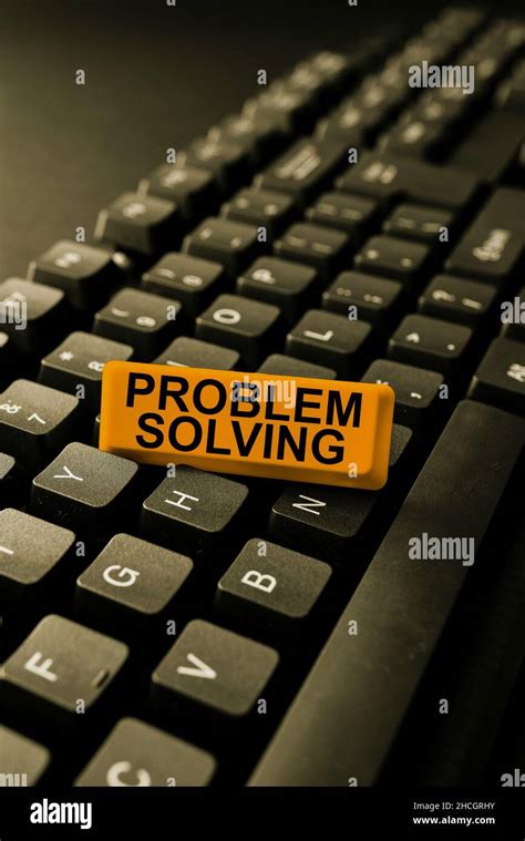 inspiration showing sign problem solving business approach having a