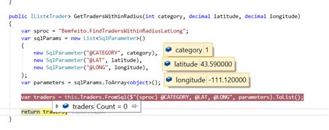 C Mssql Stored Proc And Fromsql With Entityframeworkcore 2 Stack Overflow
