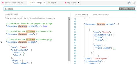 Creating Custom Insight Widgets In SQL Operations Studio