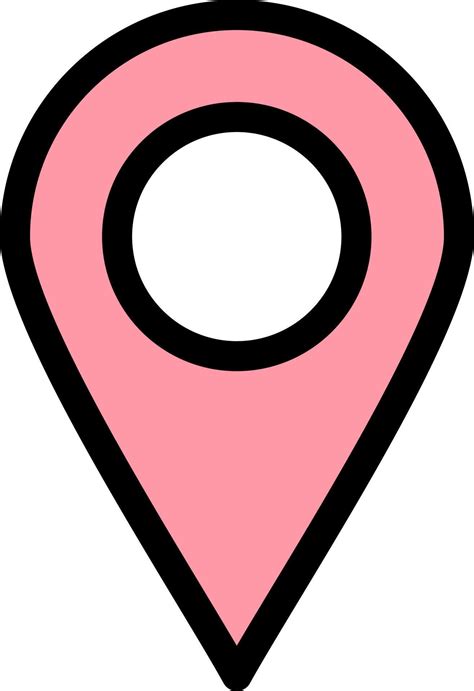 Location Marker Pin Flat Color Icon Vector Icon Banner Template 15313644 Vector Art At Vecteezy