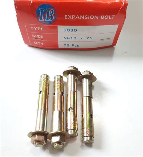 1 Kotak Dinabolt Dynabolt 12 X 75 Baut Tanam Bor Baut Tanam 12mm Harga Per Kotak Lazada