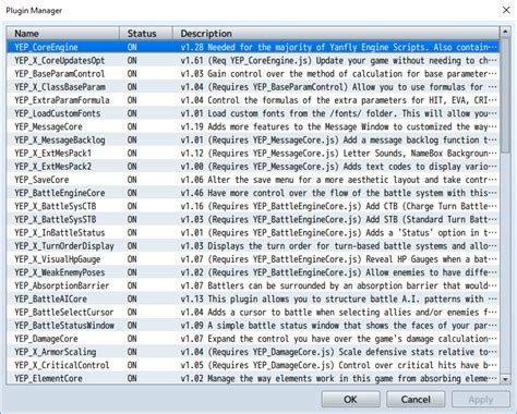 Rpg Maker Mv Remove Mana Completely Yanfly Plugins Used Rpg Maker Forums