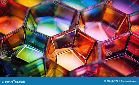Geometry Light Hexagon Stock Illustration Illustration Of Beautiful 318114277