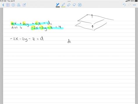 Solved Give A Scalar Equation For A Plane At Distance 6 From The Plane P With Equation 21 2v