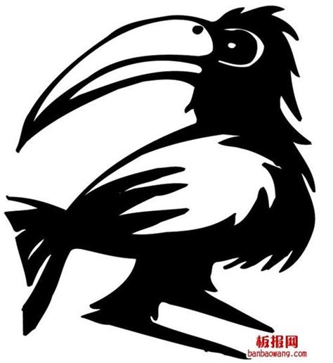 黑鸟简笔画 简笔画图片大全 普车都