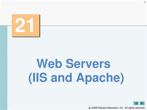 Ppt Web Servers Iis And Apache Powerpoint Presentation Free
