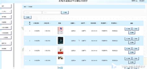 Javaphpnodejspython在线小说阅读平台微信小程序【2024年毕设】 Csdn博客 Javaphpnodejspython在线小说阅读平台微信小程序【2024年毕设】 Csdn博客