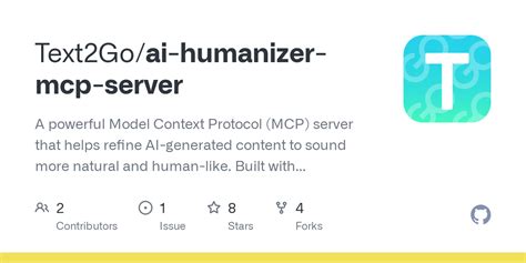 GitHub Text Go Ai Humanizer Mcp Server A Powerful Model Context Protocol MCP Server That