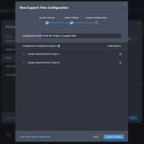 Shared Support Files