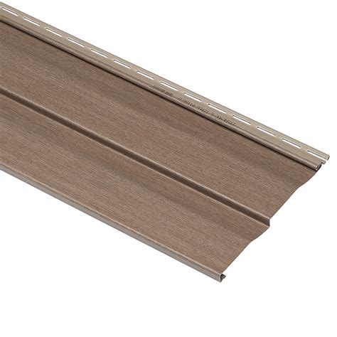 Compass Double 45 In Dutch Lap Hearthstone Brown Vinyl Siding Panel 9