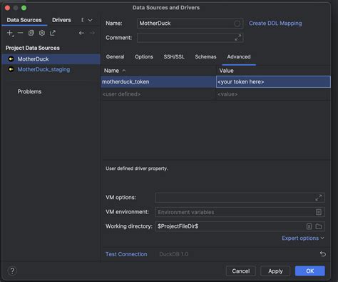 Datagrip Motherduck Docs