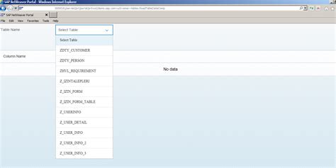 displaying database table contents dynamically usi sap community