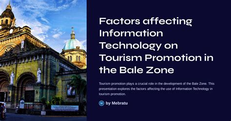 Factors Affecting Information Technology On Tourism Promotion In The Bale Zone