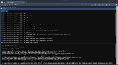 runtime debugger