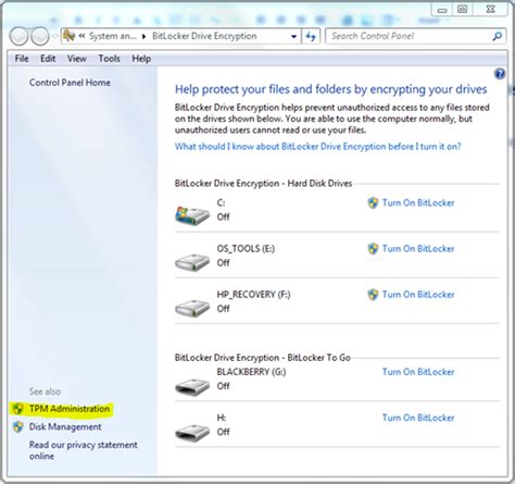 Windows Enable BitLocker On The System Drive Basics For Computer Nerds