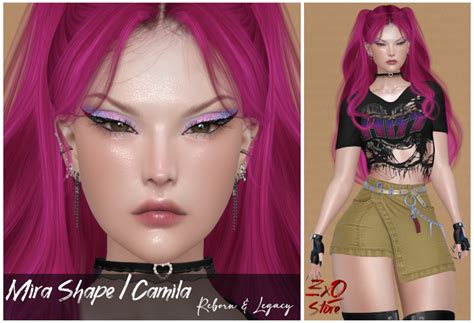 Second Life Marketplace Exo Mira Kpop Shape Evox