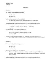 Statistical Hypothesis Testing In Education Problem Set 9 Course Hero