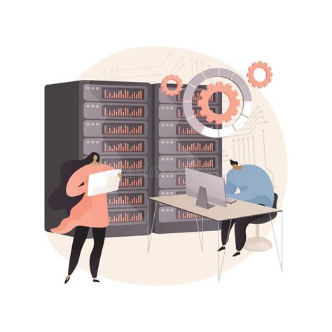Big Data Analytics Abstract Concept Vector Illustration Stock Vector