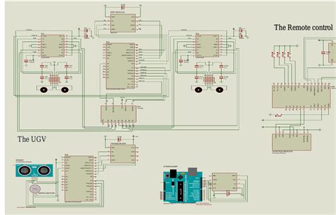 10 Circuit Diagram Of Remote Controlled Radar Unmanned