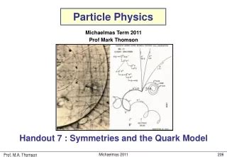 PPT Particle Physics PowerPoint Presentation Free Download ID