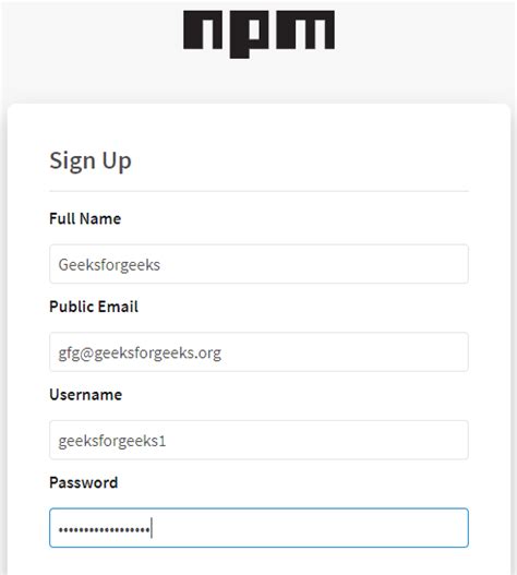 创建和发布 NPM 包的步骤 码农参考