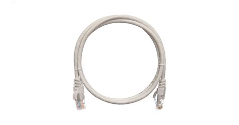 Патч корд U Utp 4 пары Кат 5e 2хrj45 8p8c T568b Pvc серый 3м 10шт артикул Ec Pc4ud55b 030