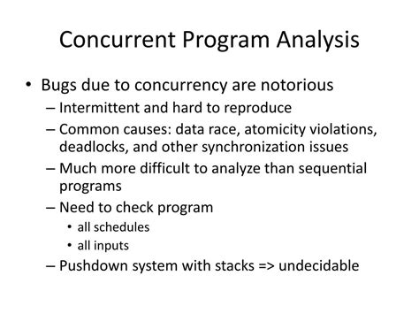 Ppt Cs294 32 Dynamic Program Analysis Testing And Debugging Powerpoint Presentation Id