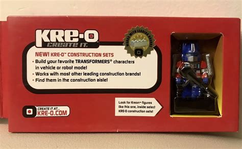 Kre O Transformers Optimus Prime Mini Figure Sdcc 2011 Exclusive
