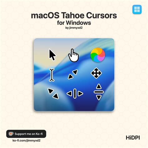Macos Tahoe Cursors For Windows Jimmyxd2s Ko Fi Shop