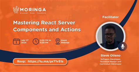 Mastering React Server Components And Actions Moringa School