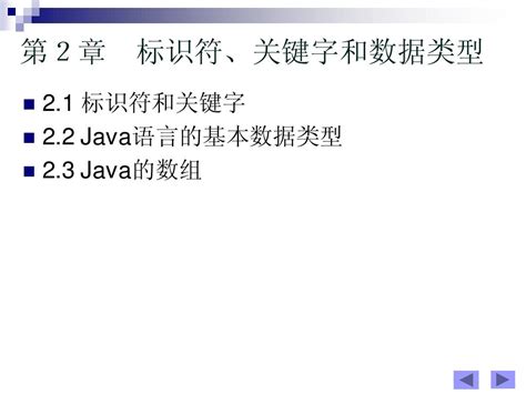 第2章 标识符、关键字和数据类型 word文档在线阅读与下载 无忧文档